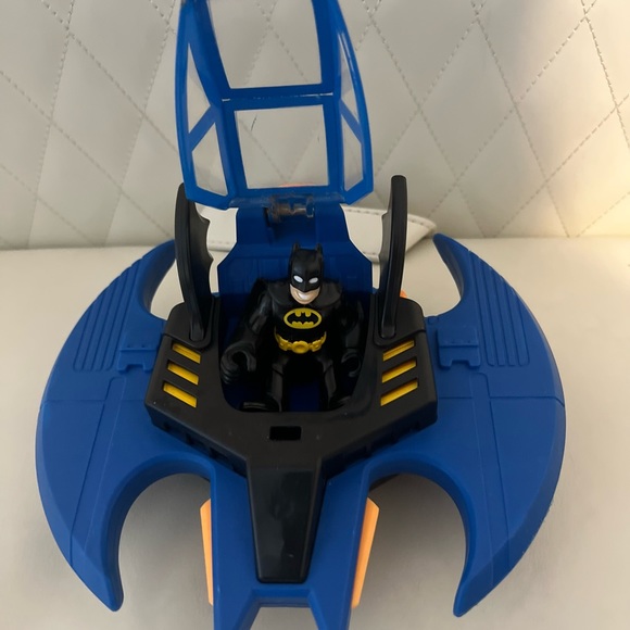 Fisher-Price | Toys | Imaginext Dc Super Friends Batwing Blue Bat Jet ...